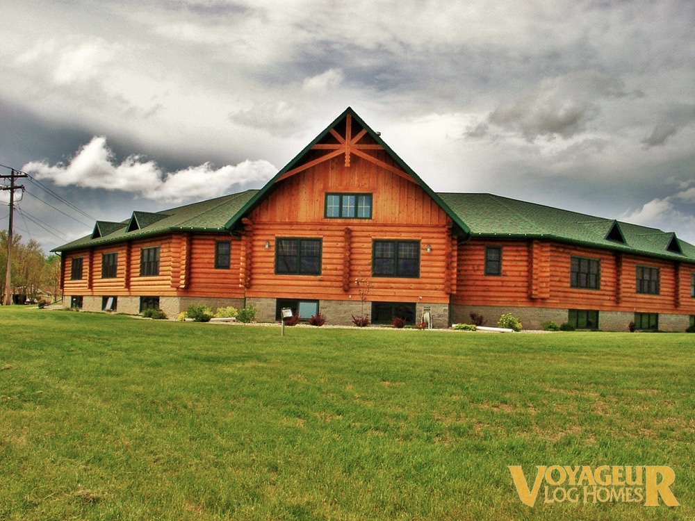 Gallery – Commercial | Voyageur Log Homes