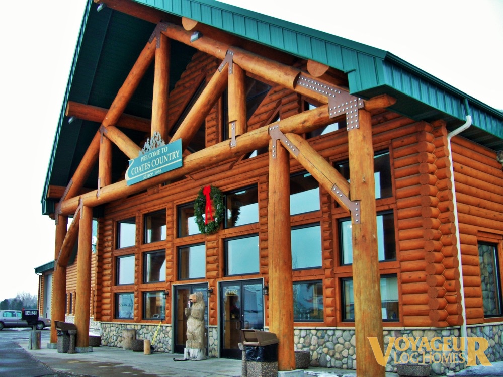 Gallery – Commercial | Voyageur Log Homes