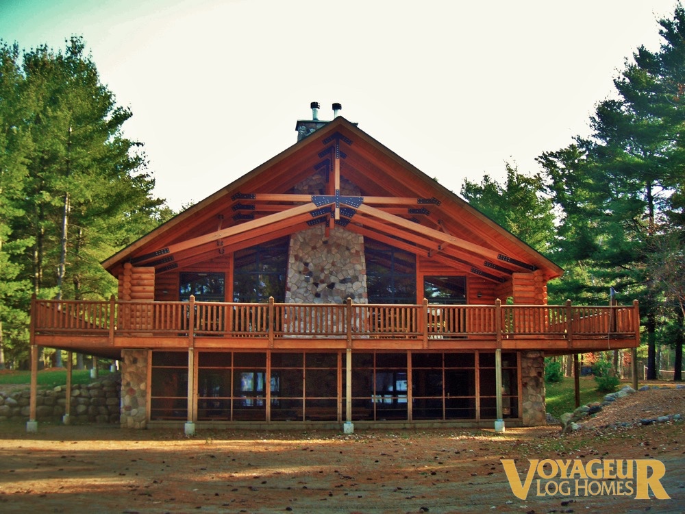 Gallery – Commercial | Voyageur Log Homes
