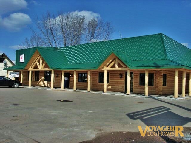 Gallery – Commercial | Voyageur Log Homes