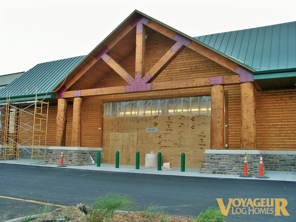 Gallery – Commercial | Voyageur Log Homes