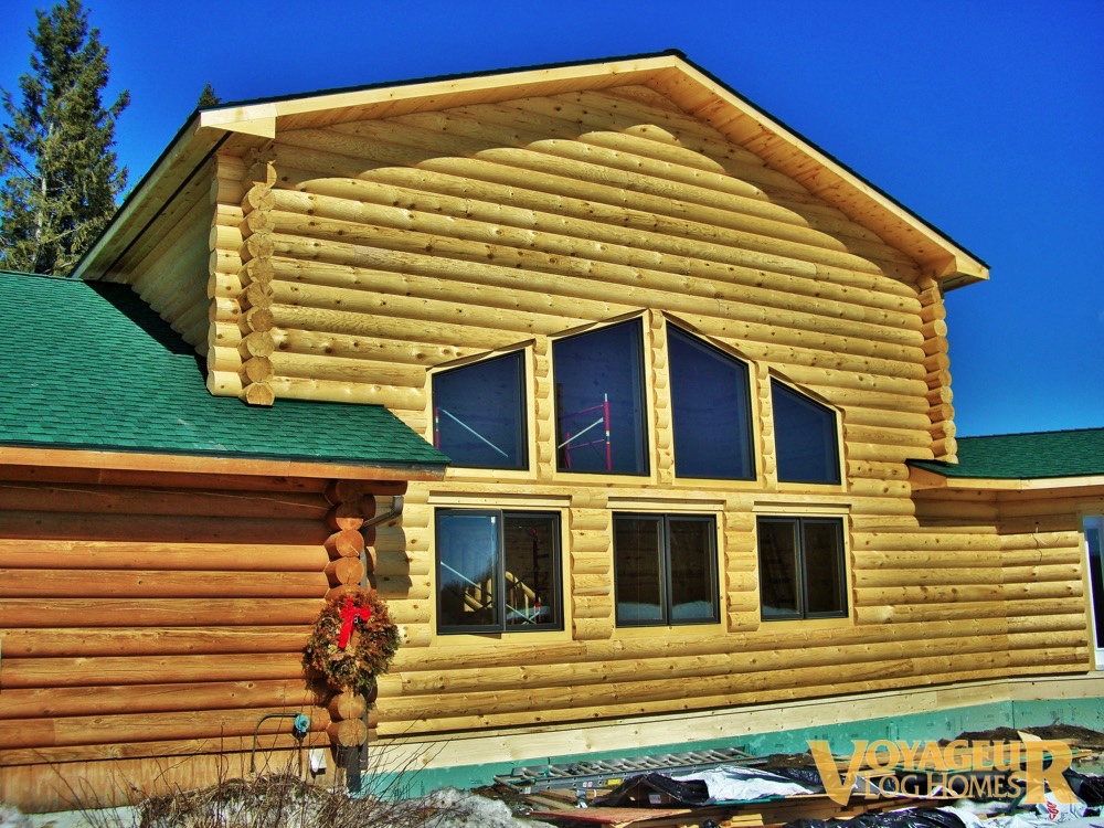 Gallery – Half Log | Voyageur Log Homes