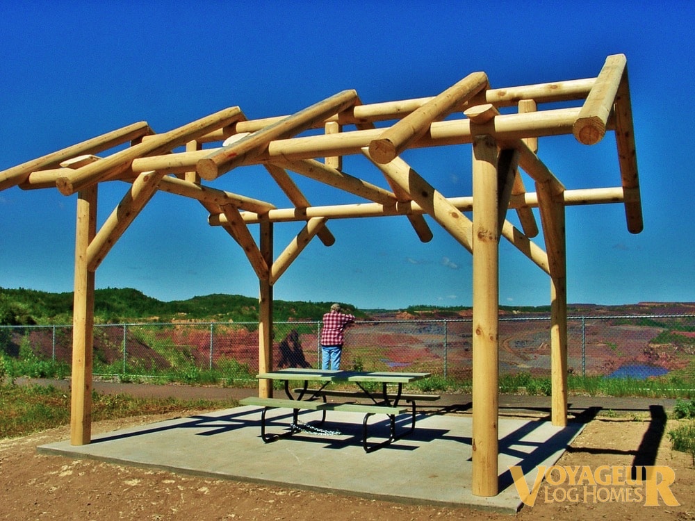 Gallery – Log Accents & Options | Voyageur Log Homes