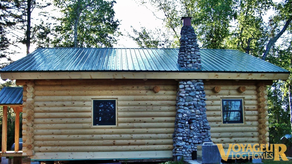 Products – Half Log | Voyageur Log Homes