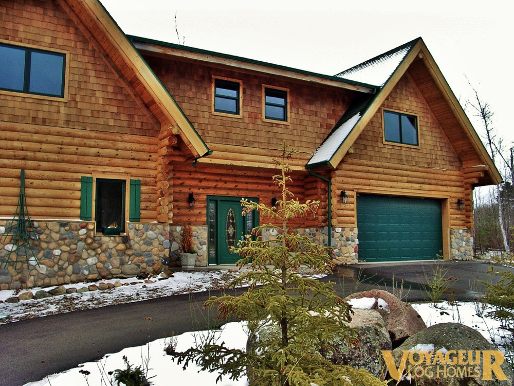 Products – Hybrid Homes | Voyageur Log Homes